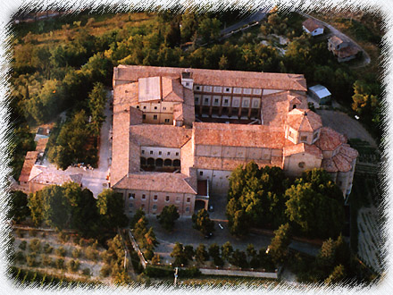 L'Abbazia vista dall'alto